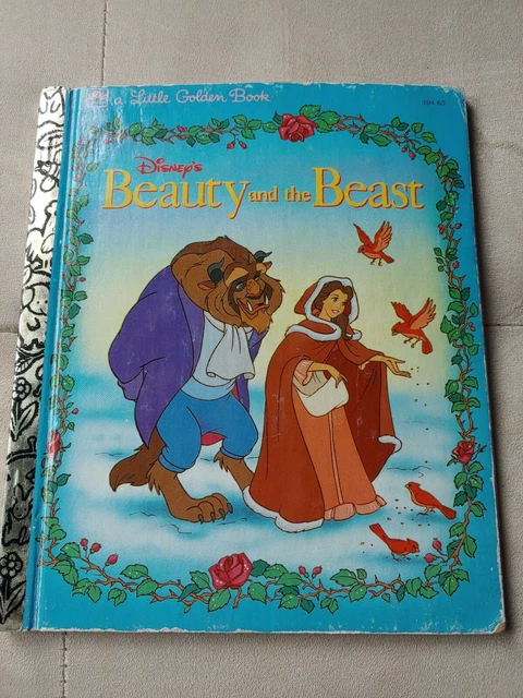 DISNEY BEAUTY AND The Beast Little Golden Book 1991 $12.95 - PicClick CA