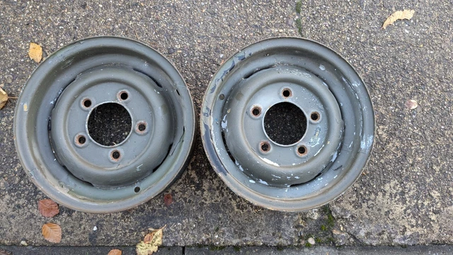 LAND ROVER / Sankey Trailer Wheel Rims X2 FV738903 £0.99 - PicClick UK