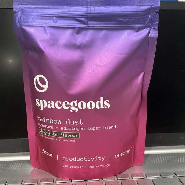 SPACEGOODS RAINBOW DUST x 1 Superfood Powders 240g - Chocolate Flavour ...