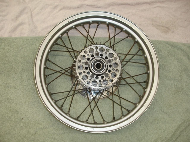 YAMAHA TZ250/350 DISMANTLING For Spares Genuine Tz Rear Wheel, Sprocket ...