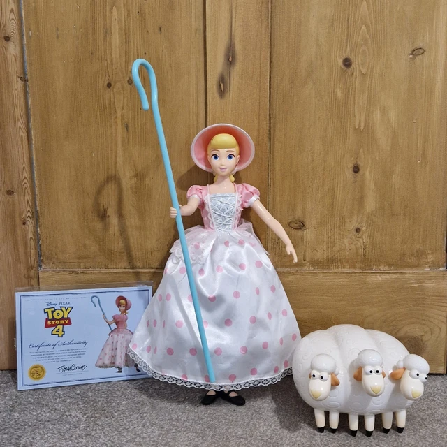 DISNEY PIXAR TOY Story 4 Thinkway Signature Collection Bo Peep & Sheep ...