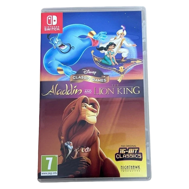 DISNEY CLASSIC GAMES: Aladdin & The Lion King - Switch Game £18.99 ...