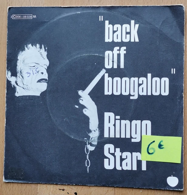 RINGO STARR - Back off Boogaloo - 45T & EUR 6,00 - PicClick IT