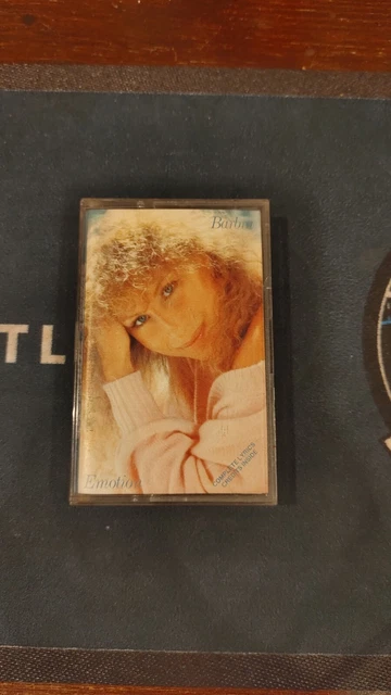BARBRA STREISAND, EMOTION paper label Cassette Tape album (CBS, 1984 ...