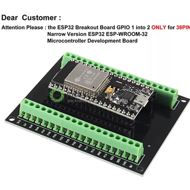 ESP32 BREAKOUT BOARD GPIO ESP32S ESP32 scheda di sviluppo ESP-WROOM-32 ... ESP32 BREAKOUT BOARD GPIO ESP32S ESP32 scheda di sviluppo ESP-WROOM-32 ...