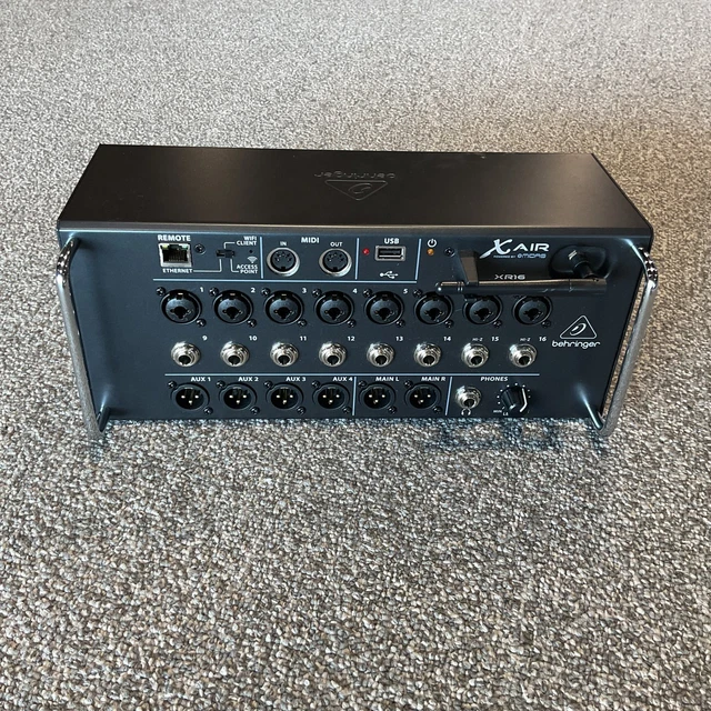 BEHRINGER X-AIR XR16 Digitales Mischpult Rack Mount Mixer EUR 100,74 ...