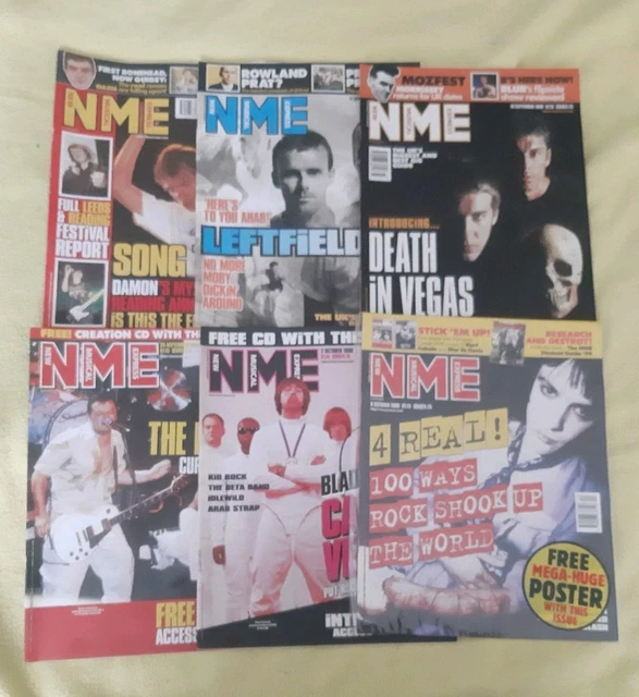 17 X NME Magazines New Musical Express 1999 4th Sept - 25 Dec/1st ...