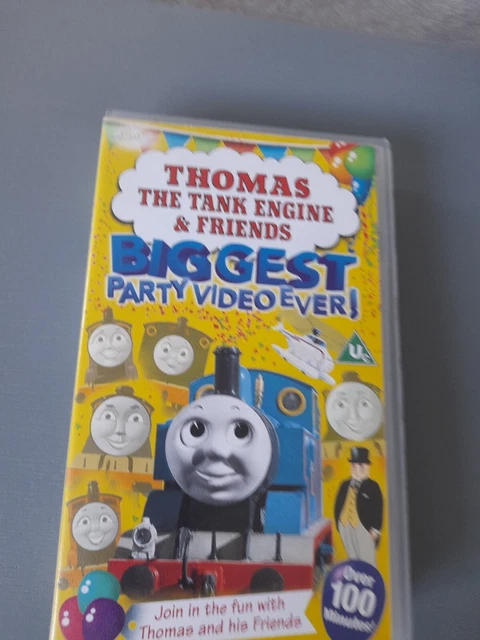 THOMAS THE TANK Engine And Friends - Biggest Party Video Ever! (VHS ...