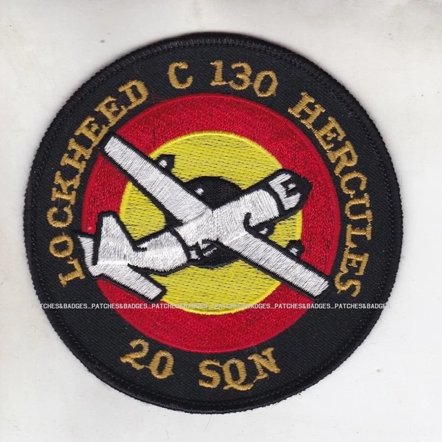 PATCH C-130 HERCULES 20 Squadron Baf Belgian Air Force £9.59 - PicClick UK