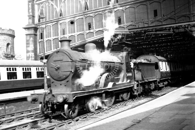 PHOTO BR BRITISH Railways Steam Locomotive Class 3P-F 54444 at ...