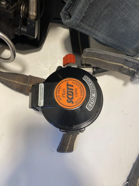 SCOTT 4.5 EZ-FLO Scba Air Pack Cbrn Nxg2 4500 Psi Nfpa 2002 Nfpa Air ...