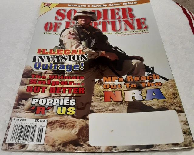 SOLDIER OF FORTUNE Magazine-June 2006-Insurgents Stealthy Sniper ...