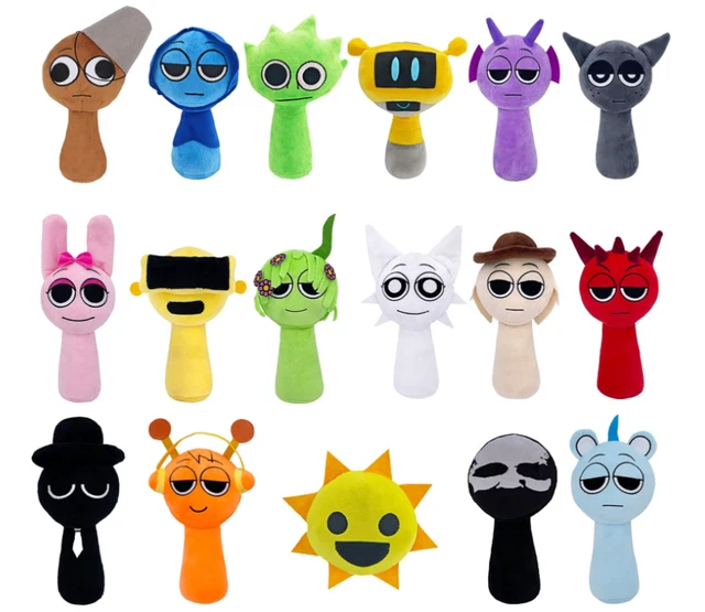 SPRUNKI PLUSH,SPRUNKI GAME Plush,Wenda Sprunki,Sprunki Gray,for Kids £ ...