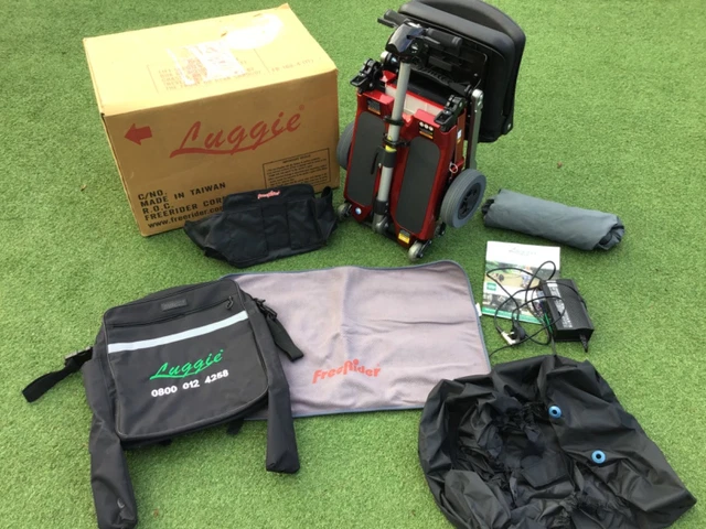 LUGGIE MOBILITY SCOOTER+EXTRAS,CAN DELIVER.NEW MODEL.CARRIES 18st. £675 ...