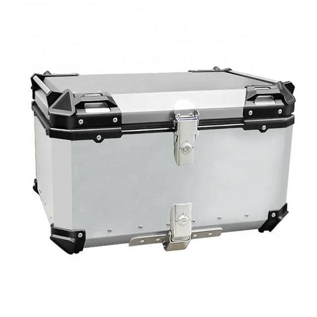 TOP CASE FOR Triumph Bonneville T120 / T100 Aluminium Bagtecs XB85 ...