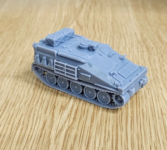 BRITISH ARMY FV106 SAMSON REME Recovery variant model resin 3D printed ...