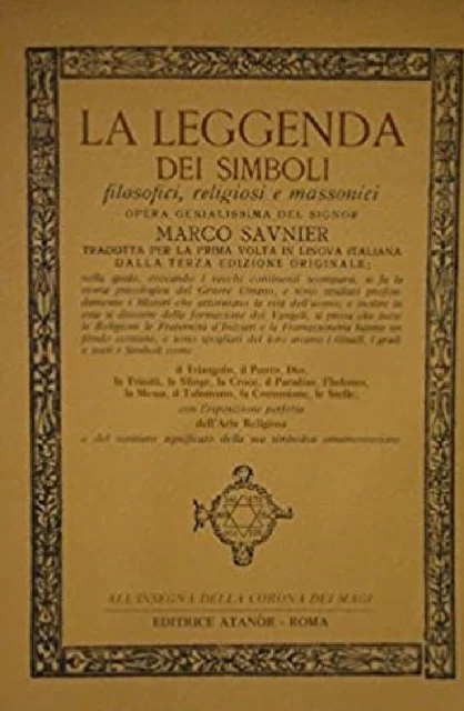 LA LEGGENDA DEI simboli filosofici, religiosi e massonici - Marco ...