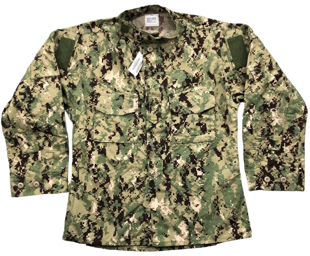 US NAVY USN NWU Type III Working Uniform Blouse Jacket Medium Regular ...