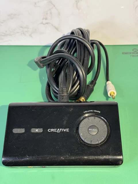CREATIVE LABS I-TRIGUE L3800 Remote Control Unit Wired Volume Pod ...
