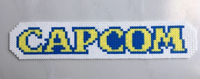 PIXEL ART / Perles A Repasser Logo Capcom EUR 5,00 - PicClick FR