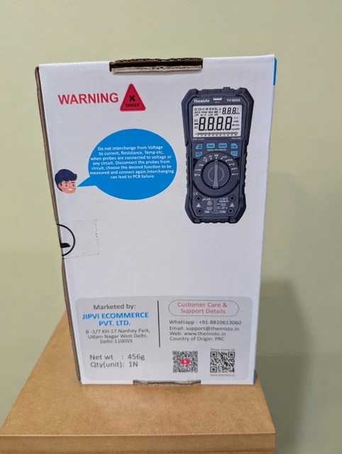 THEMISTO TH-M200 AC/DC Current, Autorange Digital Multimeter $139.95 ...