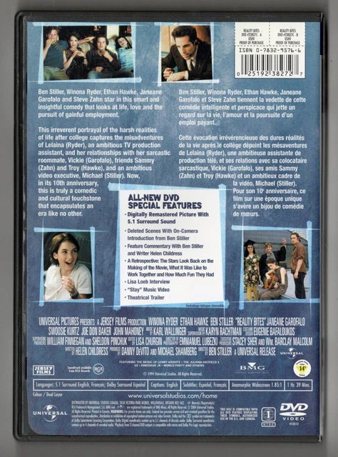 # 1031 REALITY Bites BILINGUAL DVD Used $4.99 - PicClick CA
