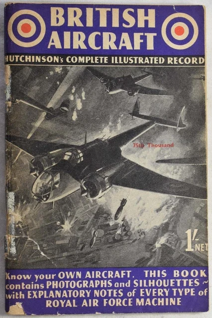 BRITISH AIRCRAFT HOW TO SPOT THEM 1941 RAF WW2 Plane Recognition Guide ...