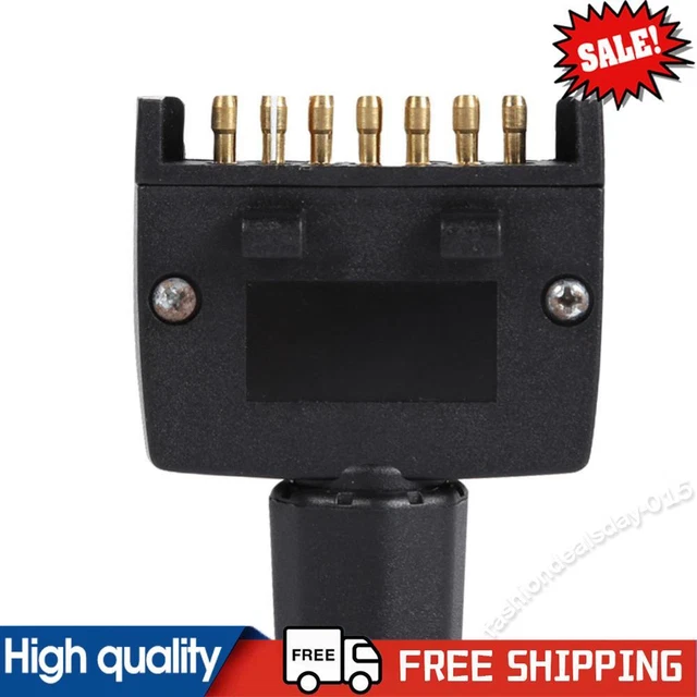 7 PIN AU Flat Male Trailer Socket Plug Connector Adapter for Boat ...