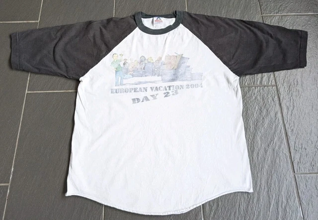 METALLICA CREW ISSUED T-shirt European Tour 2004 XL AAA Made In USA ...