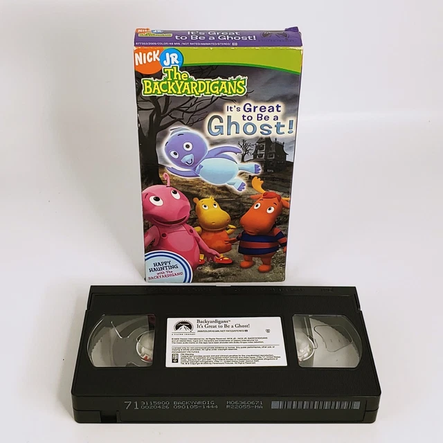 THE BACKYARDIGANS: IT'S Great To Be A Ghost - Nickelodeon Nick Jr - VHS ...