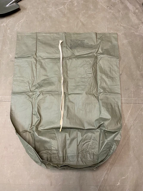 ORIGINAL WWII US Army Infantry Jungle Waterproof Barrack Laundry Carry ...