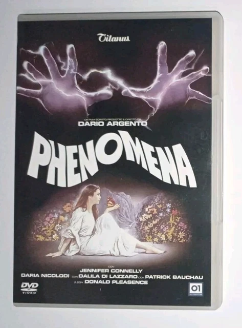 DVD PHENOMENA 1985 Dario Argento Jennifer Connelly Edizione Titanus ...
