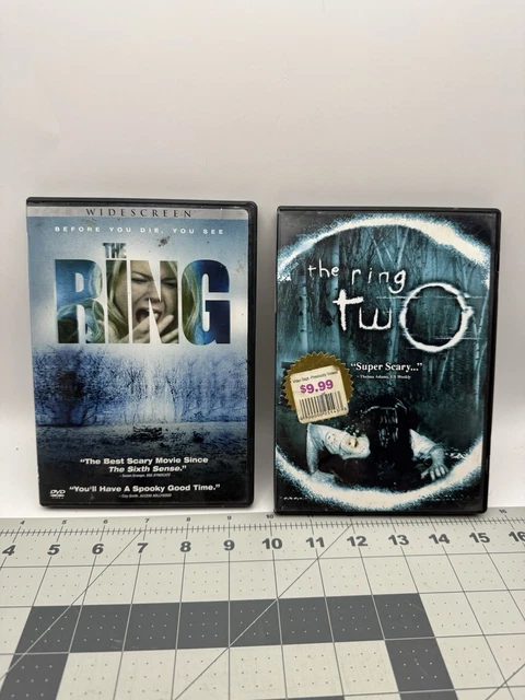 THE RING & THE RING TWO: DVD 2003 (2 Discs) Supernatural Thriller ...