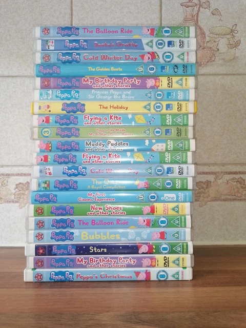 PEPPA PIG DVD Bundle £14.99 - PicClick UK
