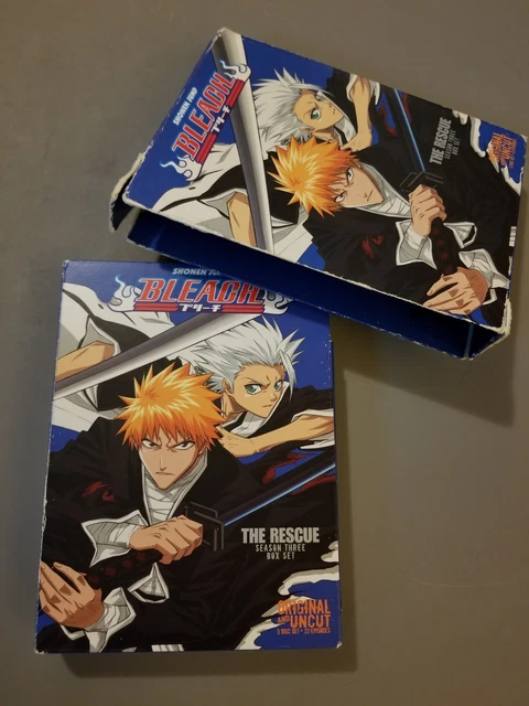 BLEACH SHONEN JUMP - The Rescue - Season Three 5 DVD box set - 22 episodes EUR 20,41 - PicClick FR