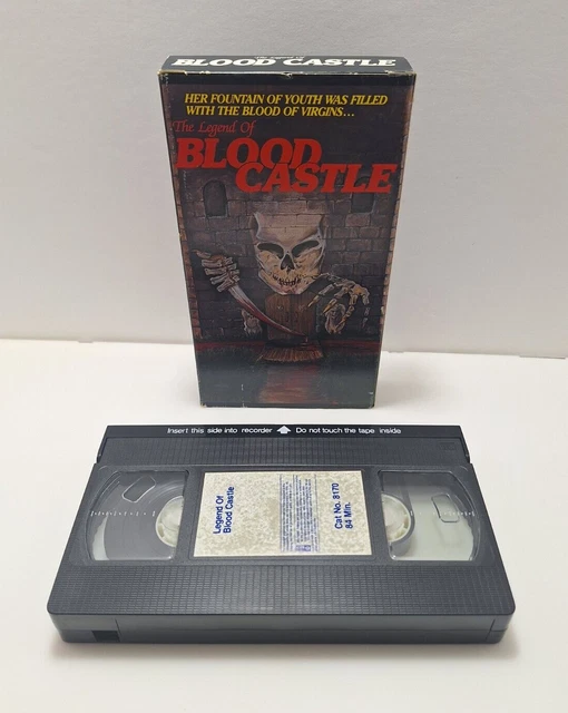 VINTAGE THE LEGEND Of Blood Castle VHS Horror Movie AKA Blood Ceremony ...