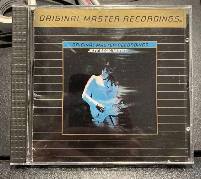 24K GOLD JEFF Beck WIRED Original Master Recording MFSL UDCD 531 Mobile ...