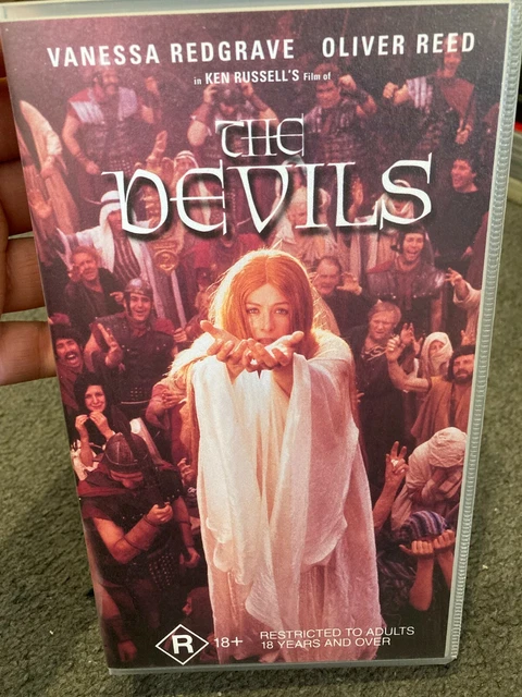 THE DEVILS VHS VIDEO TAPE (1971 Ken Russell / Vanessa Redgrave drama ...
