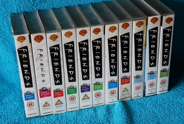 F.R.I.E.N.D.S FRIENDS TV Show VHS Video Tapes Job Lot Bundle Vintage X ...