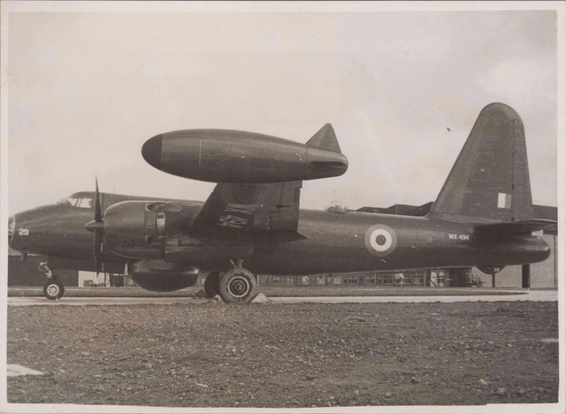 LOCKHEED NEPTUNE P2V Raf Wx494 Original Vintage Press Photo Royal Air ...