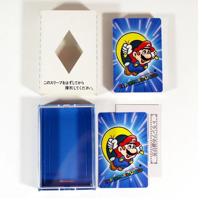 PLAYING CARDS SUPER Mario World / Super Mario Bros 4 Japan Trump ...
