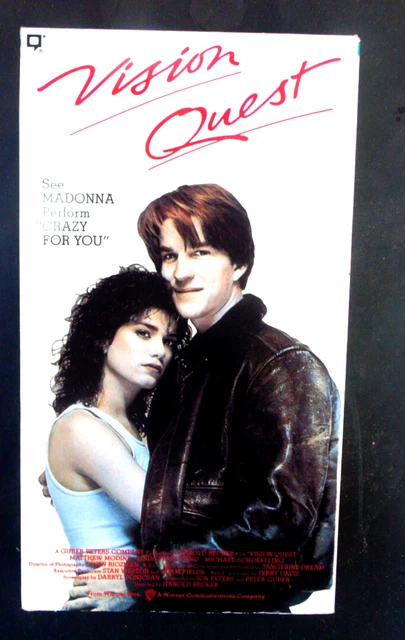 VISION QUEST (VHS 1985) Madonna Matthew Modine Linda Fiorentino £8.14 ...