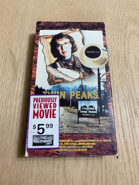 TWIN PEAKS EPISODE 005 VHS David Lynch Cult Classic TV Show WorldVision ...