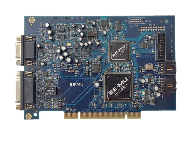 E-MU EM8850 E-DSP Music Card PCI EUR 30,68 - PicClick DE