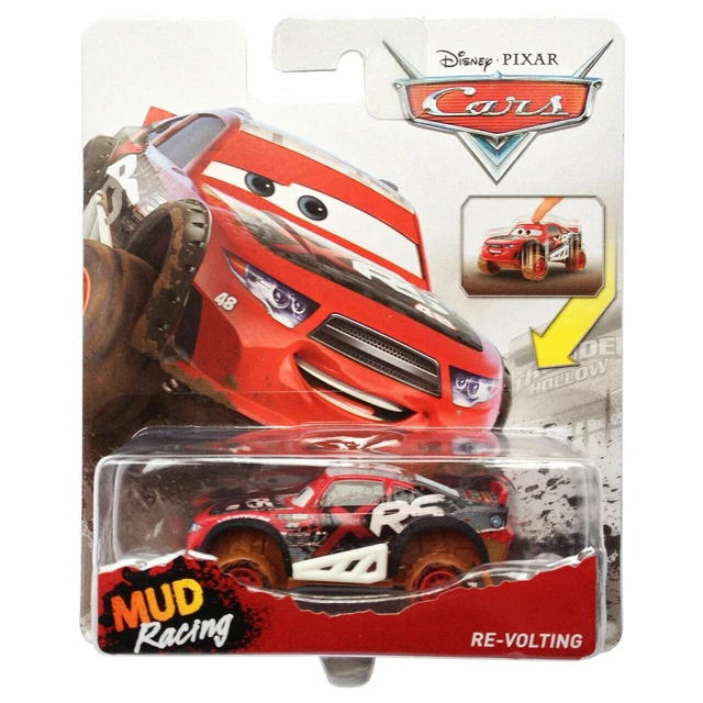 DISNEY PIXAR CARS RE-VOLTING Mud Racing XRS Mattel £8.95 - PicClick UK
