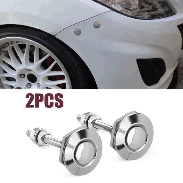 PARAURTI AUTO TENDITORE rapido barra pulsante a pressione cofano cofano ...