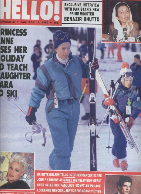 HALLO #34 PRINZESSIN Anne Brigitte Nielsen Cher Raquel Welch Debbie ...