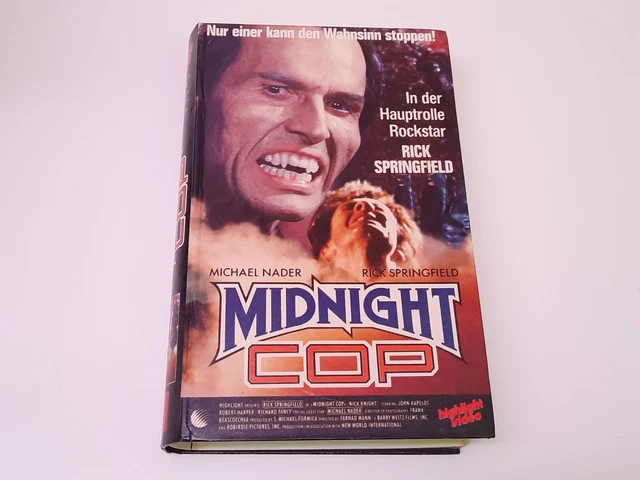 MIDNIGHT COP 1989 Uncut VHS German PAL Highlight Video Nick Knight ...