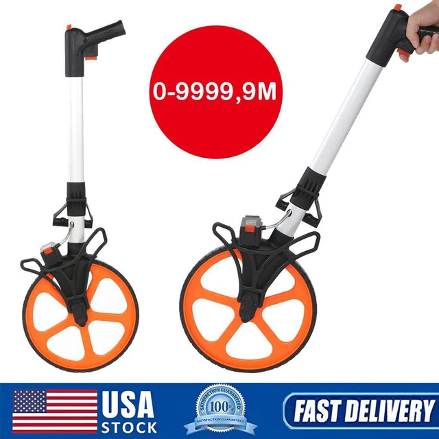 MEASURING WHEEL, 6INCH Measure Wheel, Distance Measuring Wheel in Feet ...