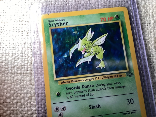 1999 SCYTHER 10/64 Holo Pokemon Card Jungle Set WOTC base set $42.85 - PicClick CA